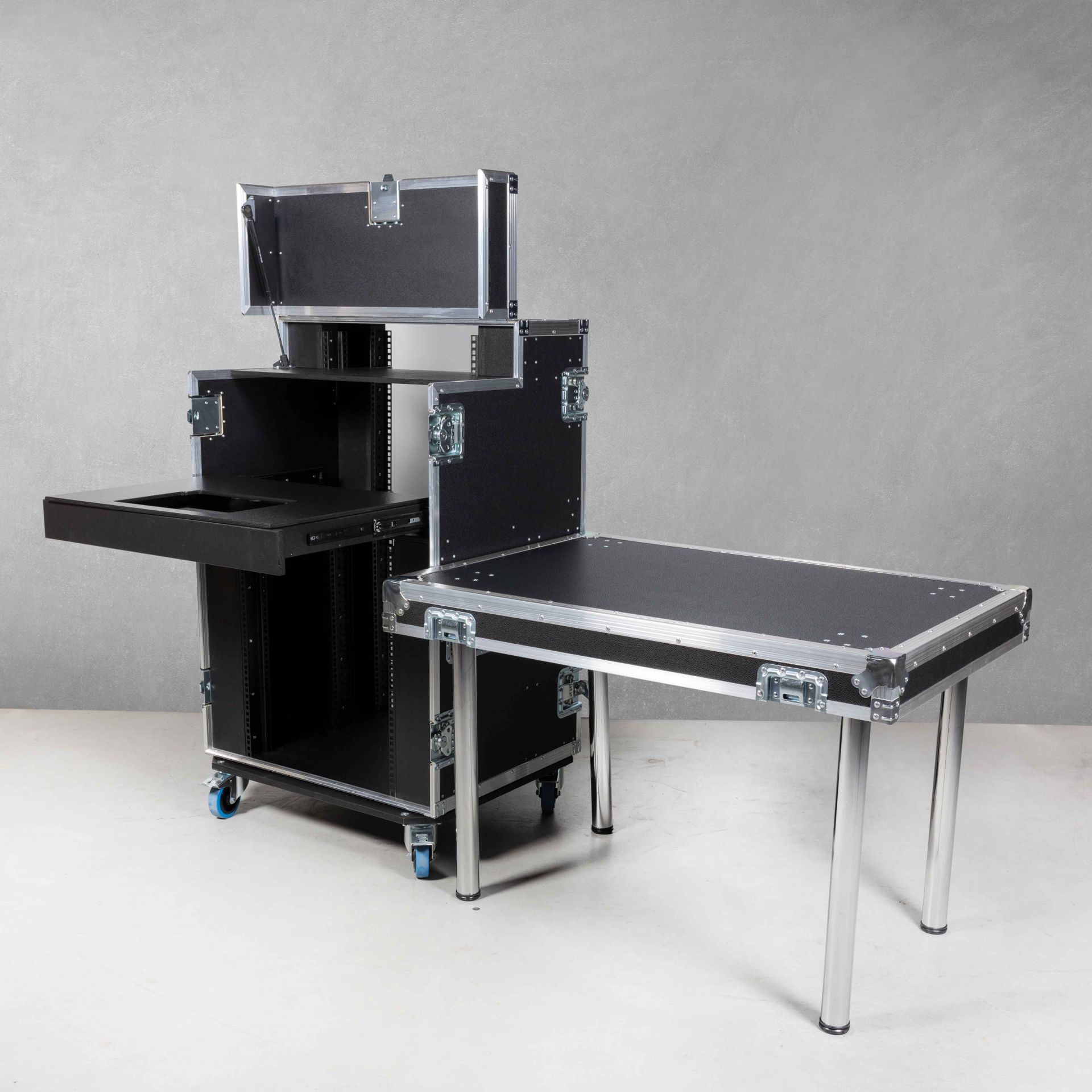 HD Regie Case 1 x 19" 13HE Einheit (Bild Regie)