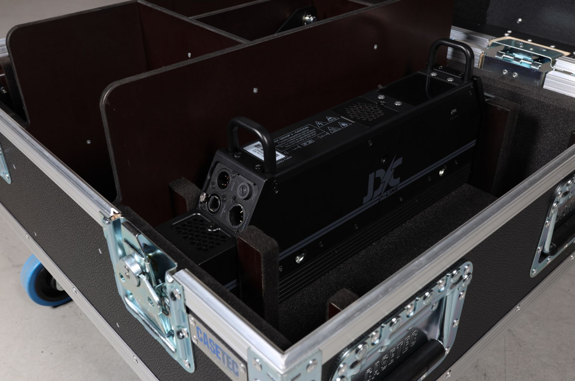 Flightcase für 4 Stück GLP JDC Line 500